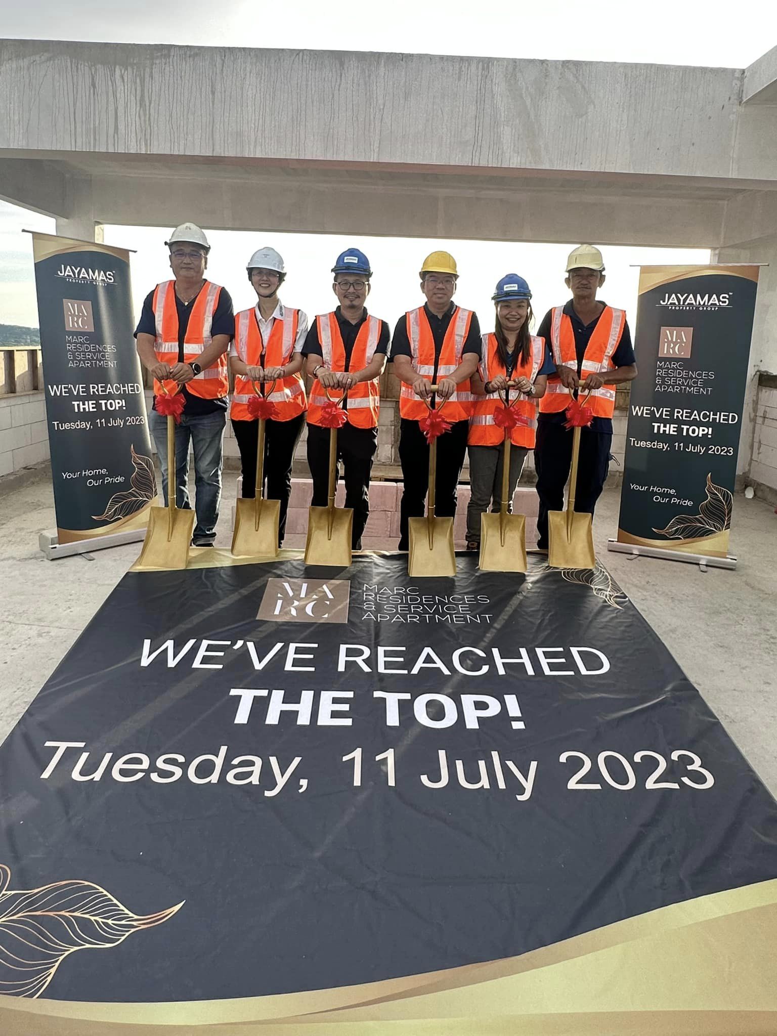 Topping-up Ceremony for Jayamas Property Group Highest Building ...